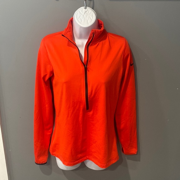 Nike | Tops | Nike Pro Drifit Zip Up W Thumb Holes | Poshmark